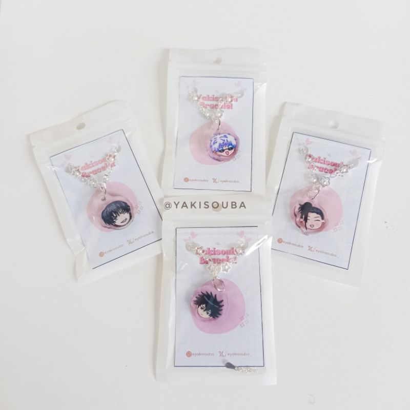 Jual JUJUTSU KAISEN BRACELET / Gelang Anime JJK Fanmerch | Shopee Indonesia