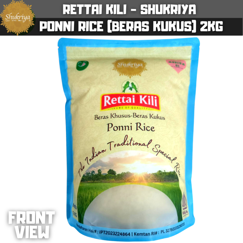 Jual PONNI Rice Gold - Beras Kukus Ponni - Khas India LOW GI Grade A++ ...