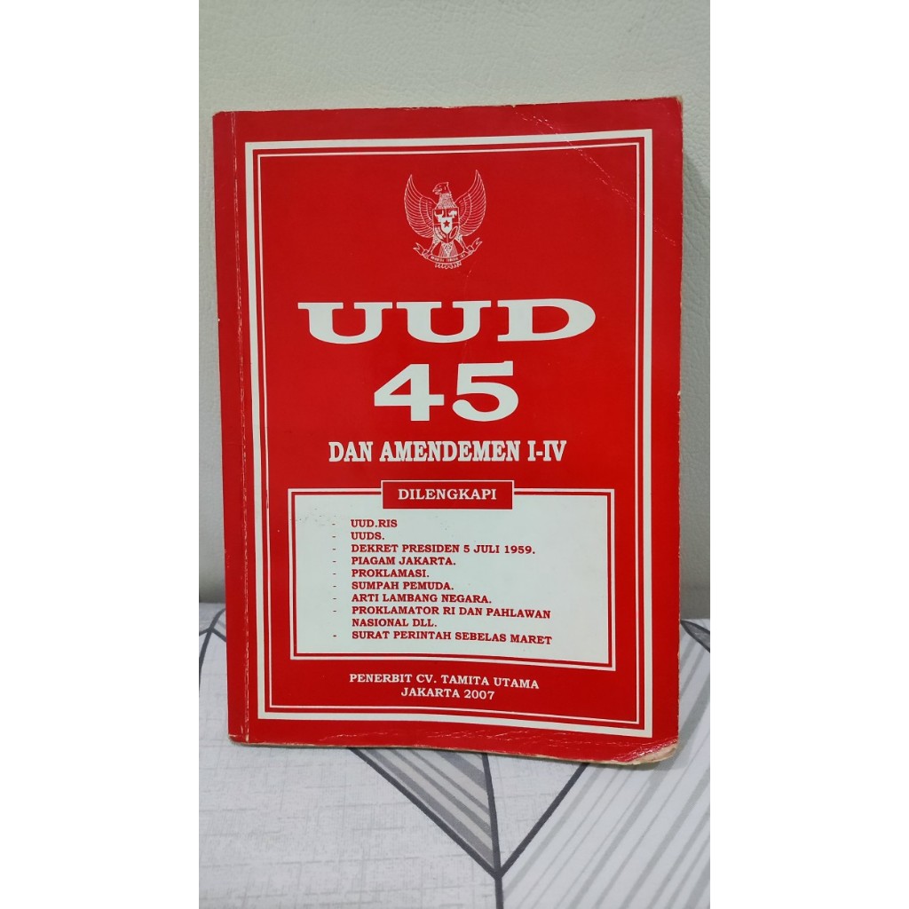 Jual Buku UUD 45 dan AMANDEMEN I-IV | Shopee Indonesia