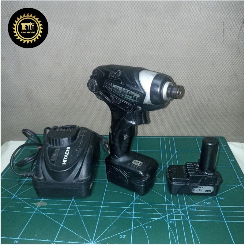 Jual bor obeng baterai HITACHI koki hikoki WH10DL impact driver ...