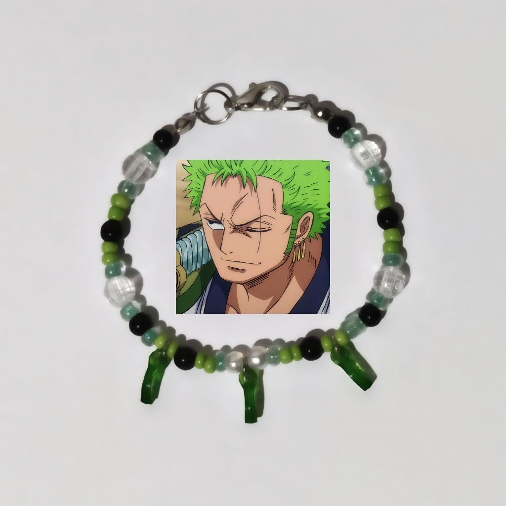 Jual RORONOA ZORO Beads Bracelet - Gelang Manik RORONOA ZORO - Anime ...