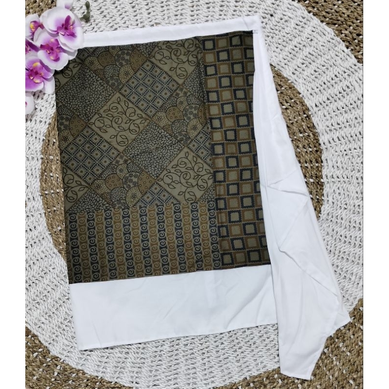 Jual Kamen Kancut 1/2 Jadi Batik Indigo/Kamen 1/2 Jadi Anak Batik ...