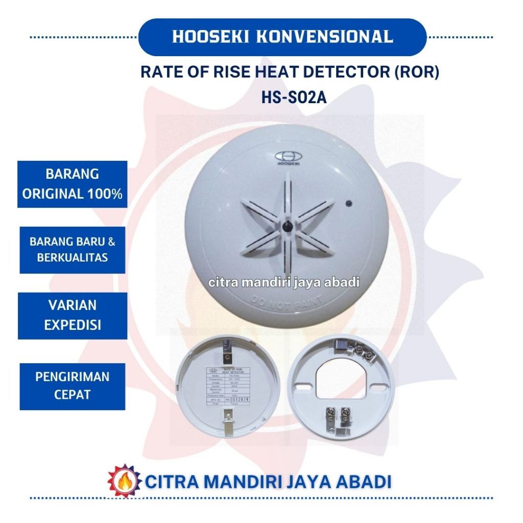 Jual HOOSEKI ROR Heat Detector HS-SO2A | Shopee Indonesia