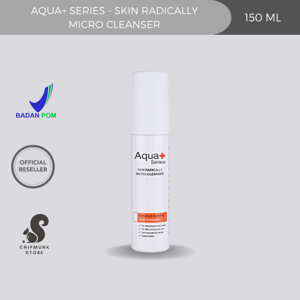Jual Aqua+ Series - Skin Radically Micro Cleanser (150 ml) | Shopee ...