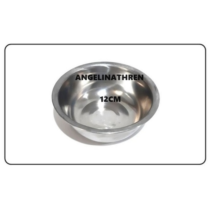 Jual BASKOM STAINLESS MINI 12CM - MIXING BOWL STAINLESS 12CM - MANGKOK ...