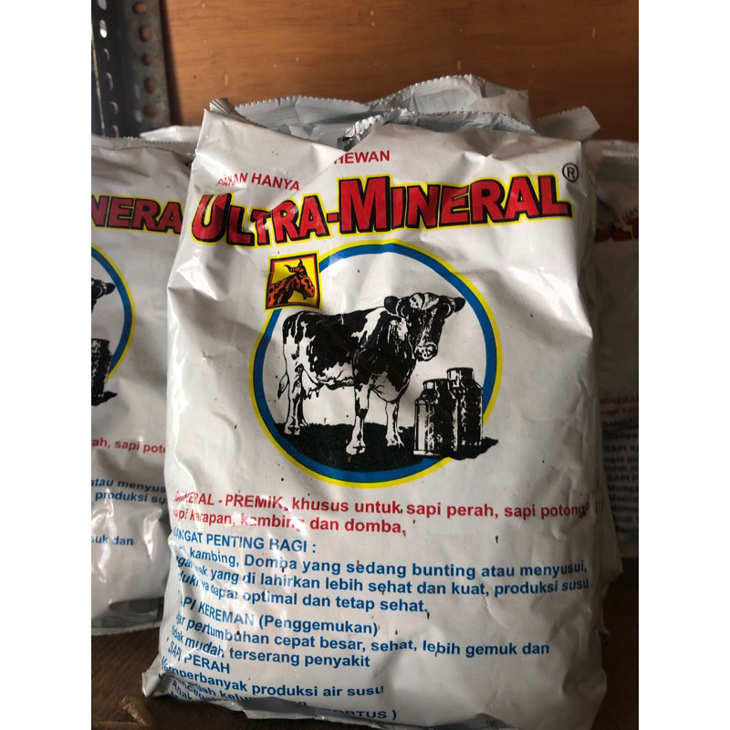 Jual ULTRA MINERAL 1KG UNTUK PAKAN MINUMAN TAMBAHAN SAPI PERAH,SAPI ...