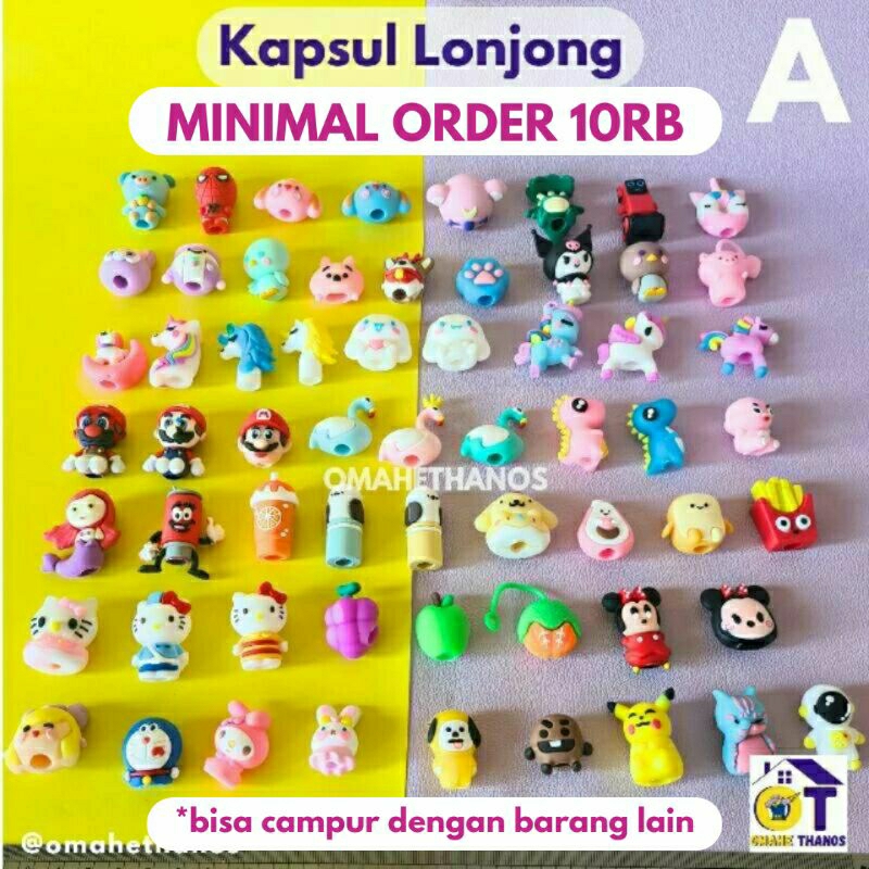 Jual Mainan Bola Gacha Kapsul / Gachapon Karakter Shopkins Moose sanrio ...