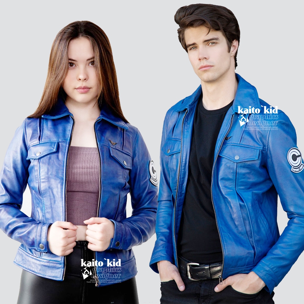 Jual Jaket TRUNKS CAPSULE CORP Leather Jacket DragonBall cosplay bisa ...