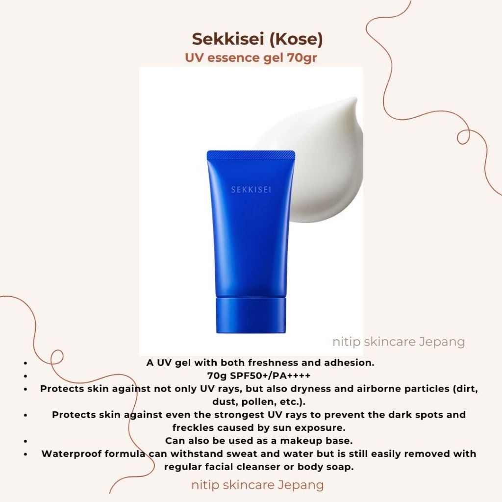 Jual Kose sekkisei clear wellness UV protection, sunscreen, original ...