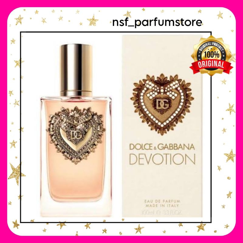 Jual PARFUN ORIGINAL DOLCE& GABBANA DEVOTION EDP 100 ML | Shopee Indonesia