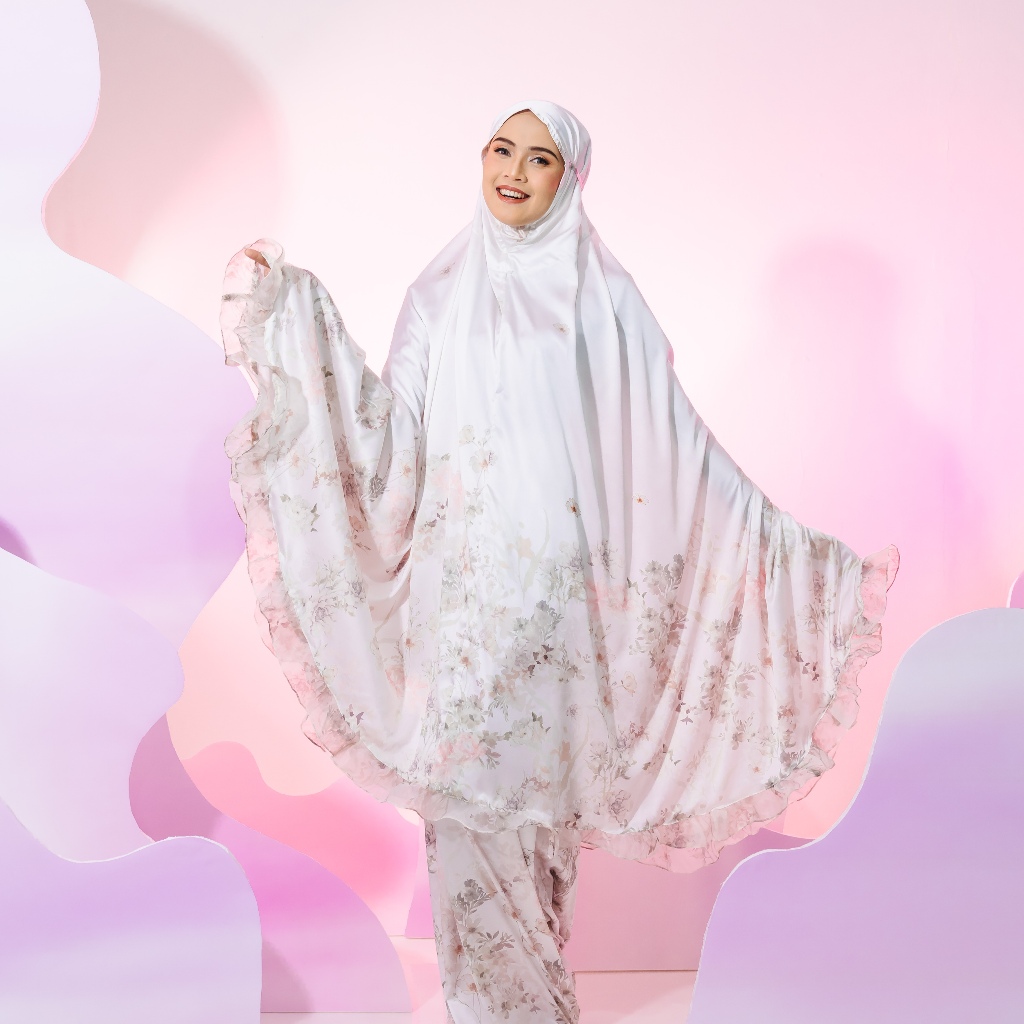 Jual VESELKA Zava Desert Dunes Mukena Dewasa Motif Printing Sajadah ...