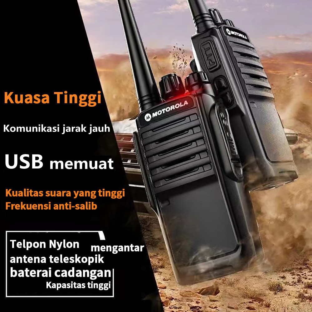 Jual Handy Talky Motorola GP-868 walkie talkie frekuensi ultra tinggi 8 ...