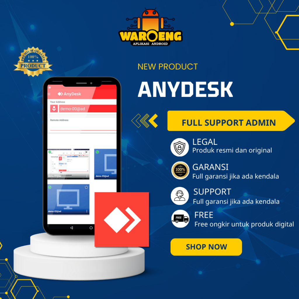 Jual AnyDesk Premium 1 Tahun Murah Bergaransi | Shopee Indonesia