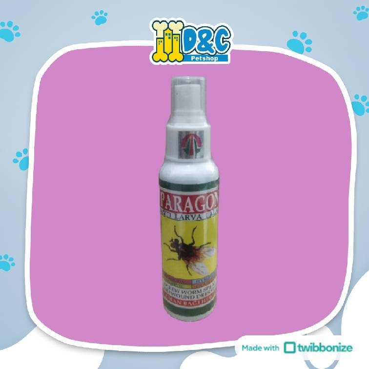 Jual PARAGON SPRAY 120ML - OBAT SEMPROT PENGUSIR LARVA LALAT PADA ...