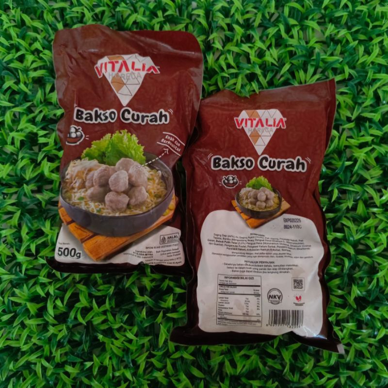 Jual Vitalia Bakso Sapi & Ayam Curah - 500 Gr | Shopee Indonesia