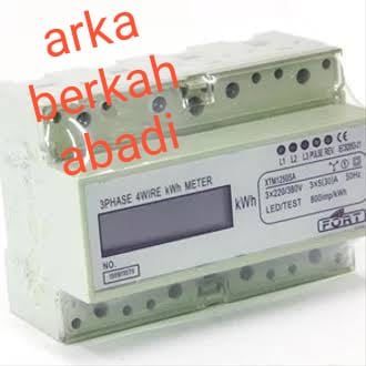 Jual KwH Meter XTM1250SA Type via CT Digital LCD merk FORT | Shopee Indonesia
