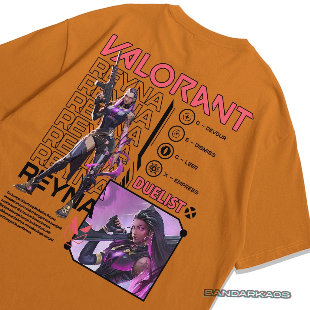 Jual BANDAR KAOS VALORANT REYNA - KAOS REYNNA VALORANT - KAOS GAME ...