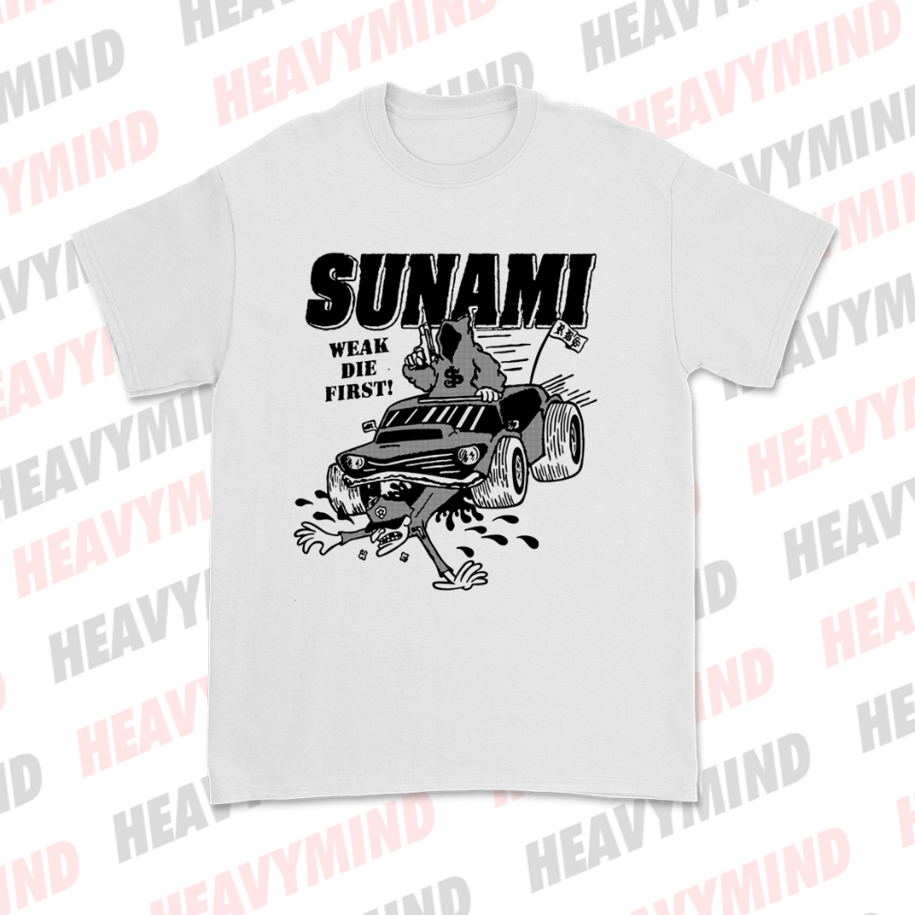Jual Kaos Band Sunami Run Over Free Sticker | Shopee Indonesia