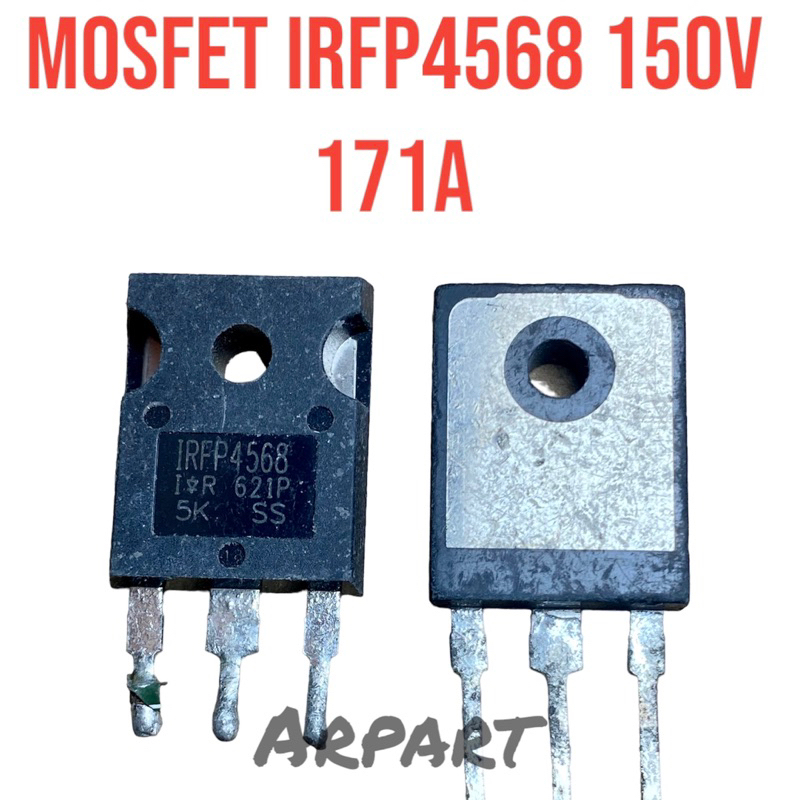 Jual mosfet irfp4568 150v 171A cabutan original | Shopee Indonesia