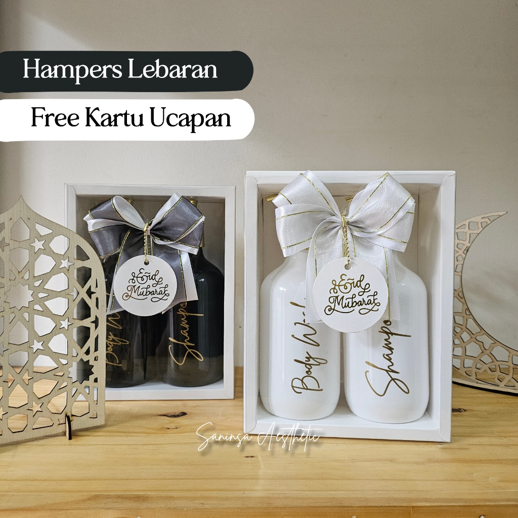 Jual Hampers Lebaran 2025 Botol Refill Aesthetic | Shopee Indonesia