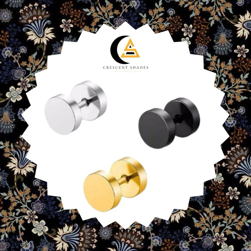 Jual Anting Tindik Keren Model Roda Untuk Pria Dan Wanita | Shopee ...