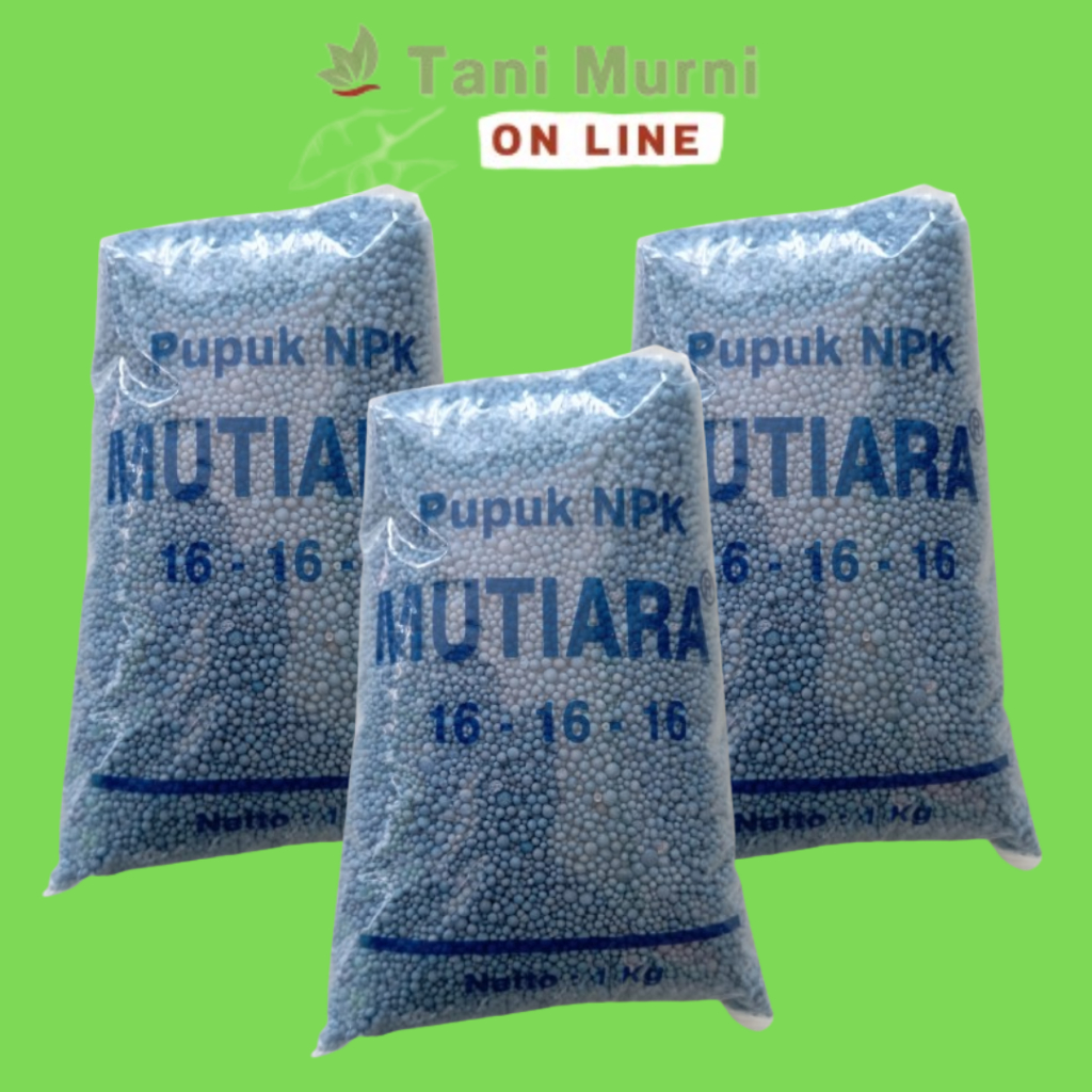 Jual NPK Mutiara 16-16-16 Repack 1 kg | Shopee Indonesia