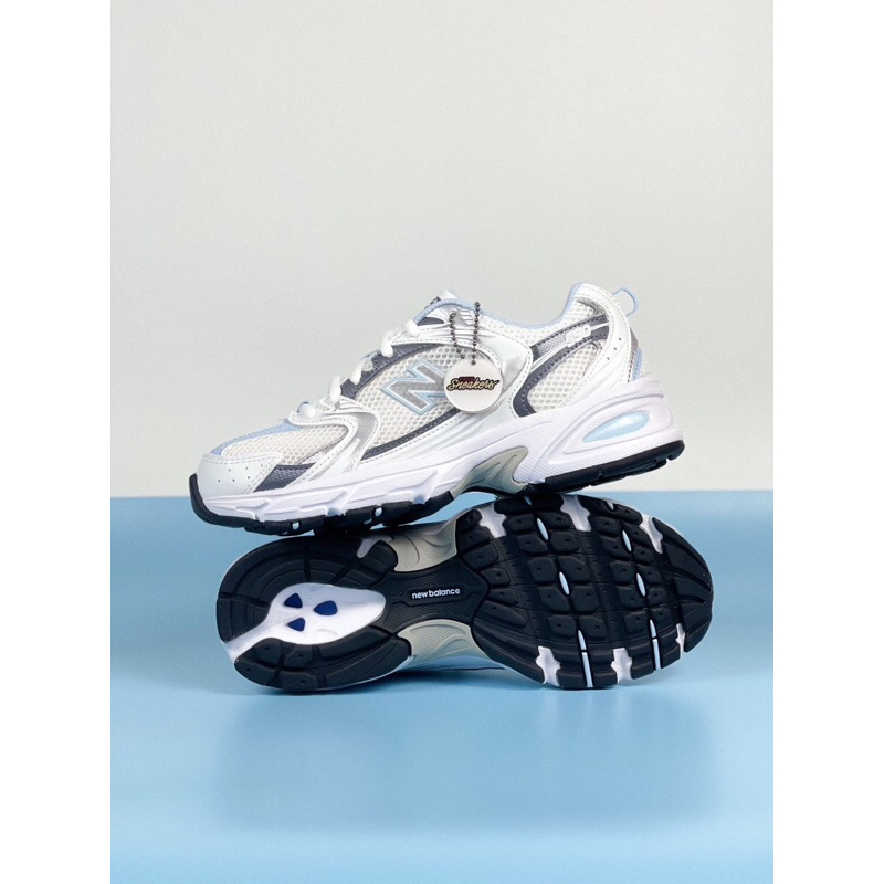 Jual New Balance 530 White Silver Blue / MR530RA 100% Original ...