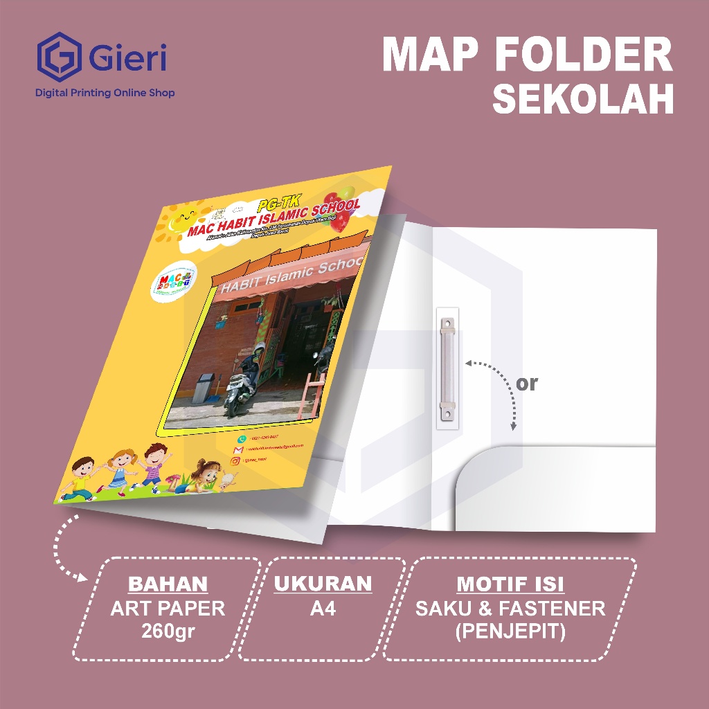 Jual Gieri - Map Folder / Map Sekolah | Shopee Indonesia