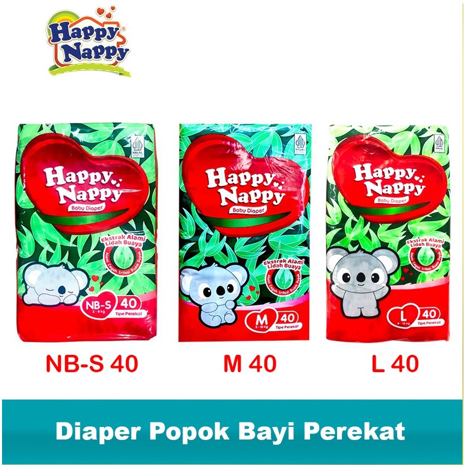 Jual Happy Nappy Tape Perekat NBS40 NB-S40 M40 | Shopee Indonesia