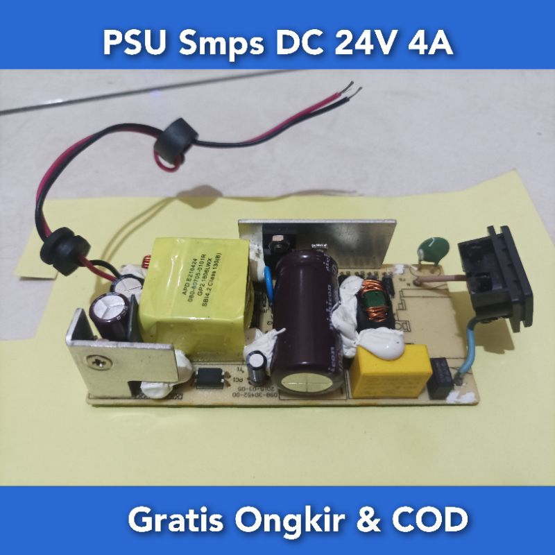 Jual Power supply smps 24V 4A kualitas bagus utk TPA3116D2 | Shopee ...