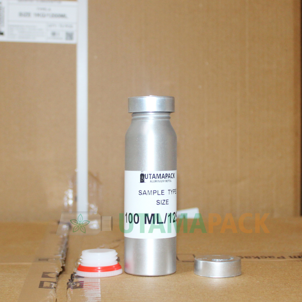 Jual Botol Bibit Parfum Baru Kaleng aluminium ukuran 100 Ml Baru 100 % ...