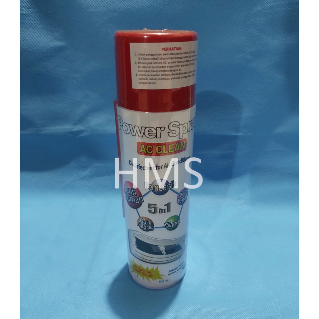 Jual Power Spray AC Cleaner Pembersih AC Rumah Mobil Pembasmi Bakteri 500ml | Shopee Indonesia