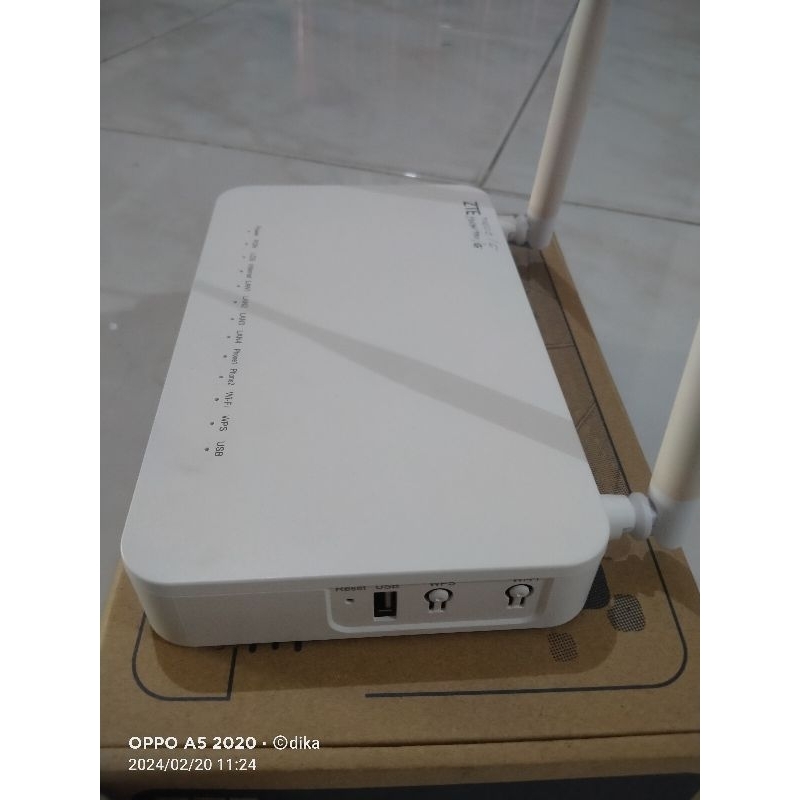 Jual router wifi bekas ZTE zxhn f609 | Shopee Indonesia