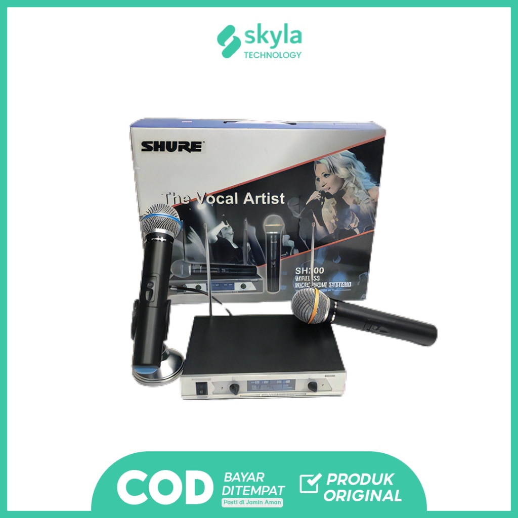Jual Mic Wireless Shure-Sh300 With Clear Voice | Shopee Indonesia