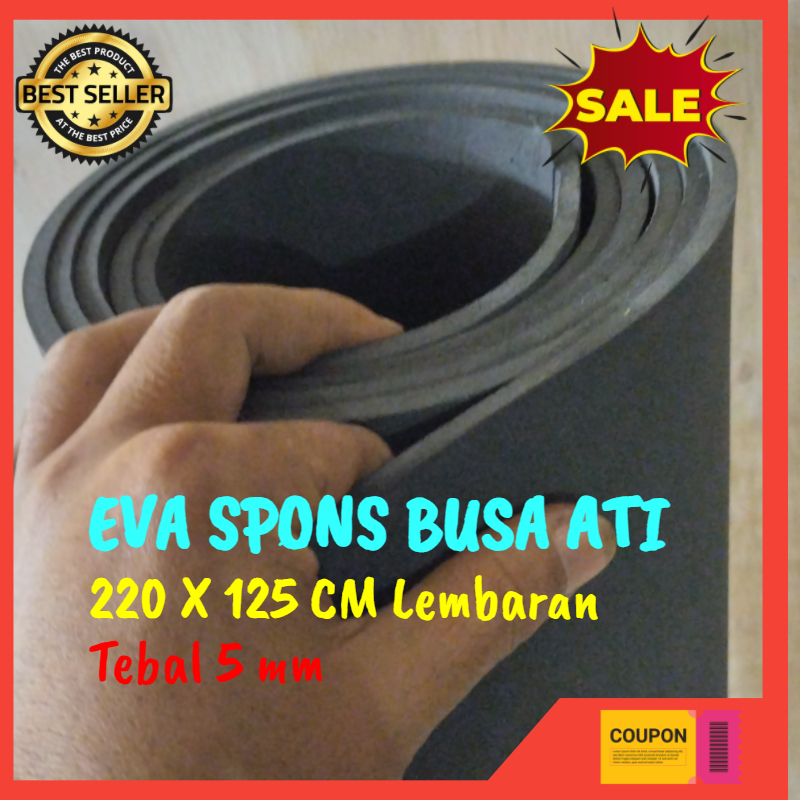 Jual Eva Spons, Busa Ati, Foam Eva Spons, Lembaran Tebal 2 - 5mm ...