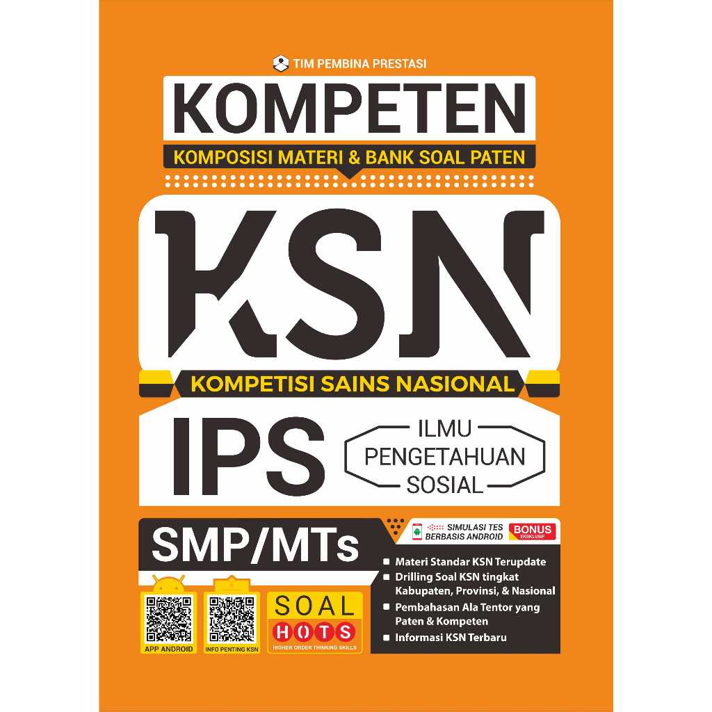 Jual Buku Olimpiade KSN Kompeten KSN IPS SMP/MTS | Shopee Indonesia