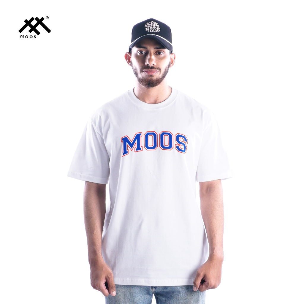 Jual Moos Kaos Badassery V2 - Putih | Shopee Indonesia