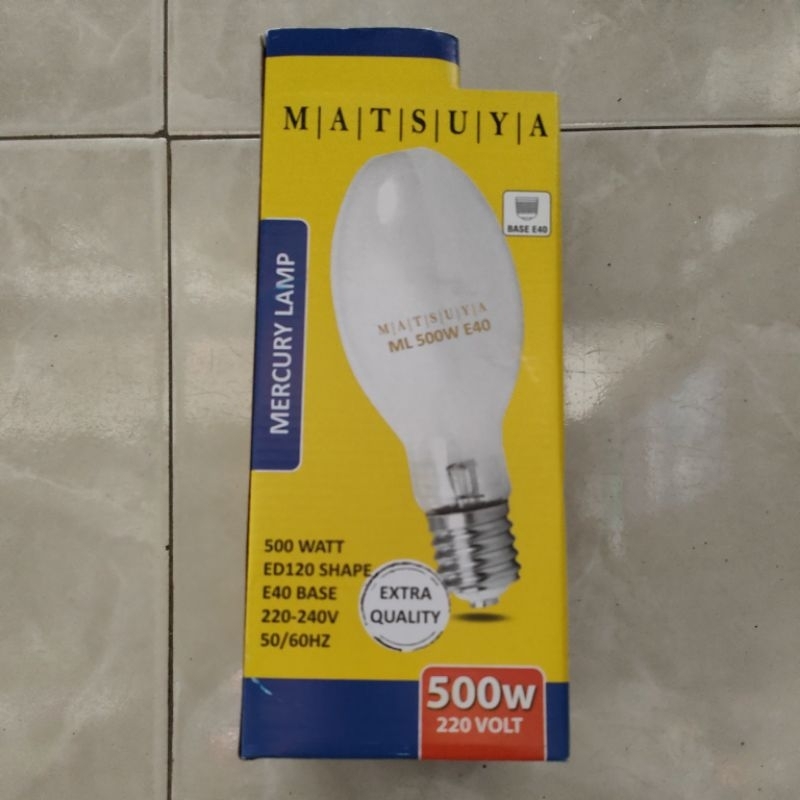 Jual lampu jalan mercury 500w fiting e40 | Shopee Indonesia