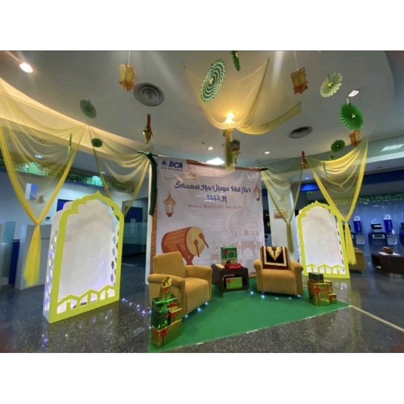 Jual SUPER JUMBO DEKORASI RAMADHAN KAREEM IDUL FITRI UNTA POHON KURMA ...