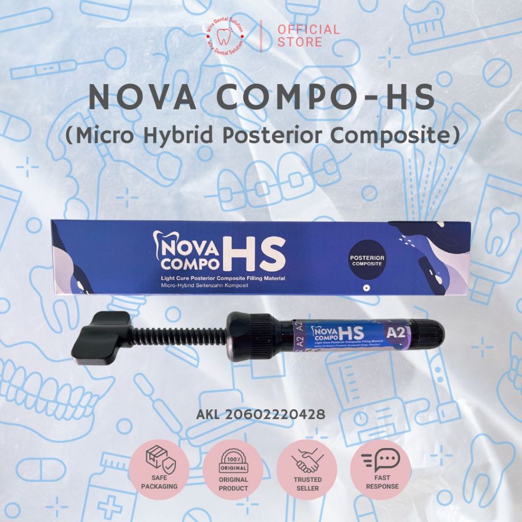 Jual Resin Composite Posterior, Nova Compo HS IMICRYL | Shopee Indonesia