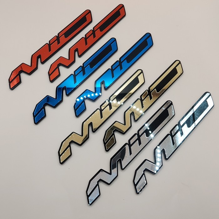 Jual Emblem akrilik MIO emblem All new acrylic | Shopee Indonesia