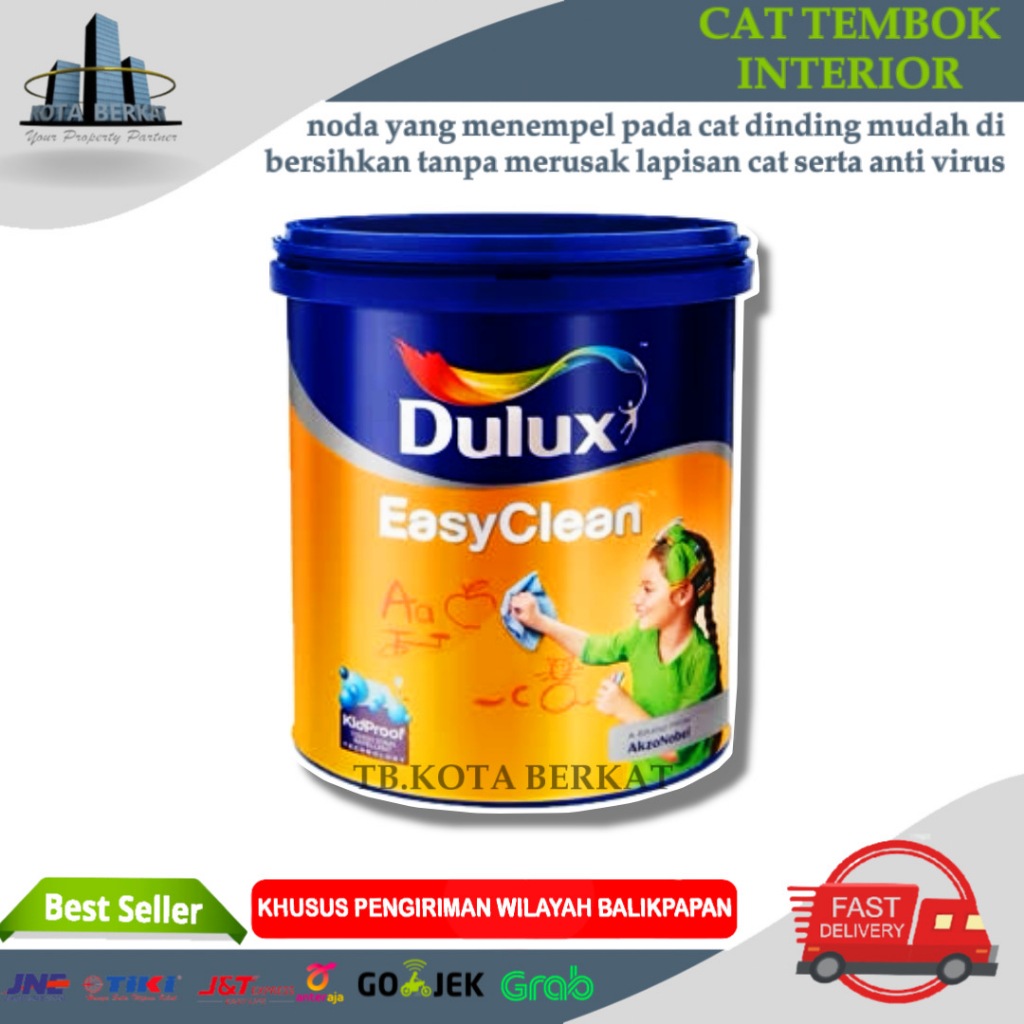 Jual DULUX EASY CLEAN / CAT TEMBOK DALAM DULUX 20L | Shopee Indonesia