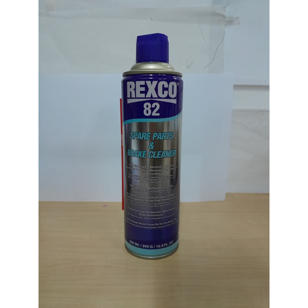 Jual Rexco 82 Spare Parts Brake Cleaner Pembersih Mur Baut Rem 500ml | Shopee Indonesia
