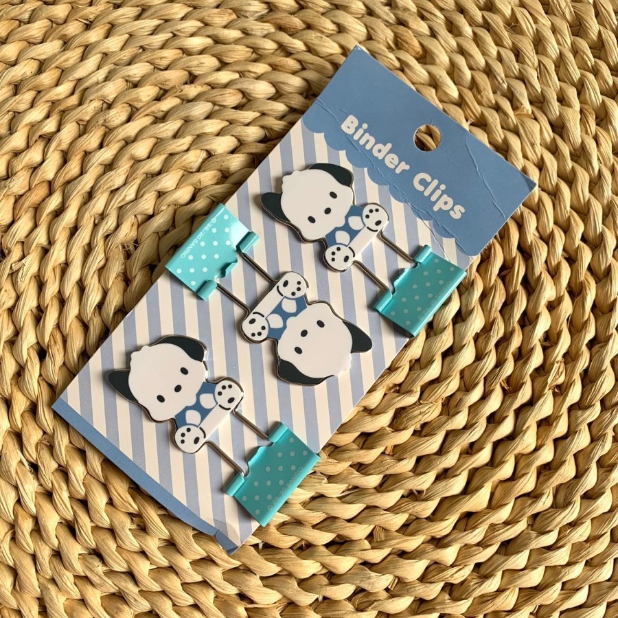 Jual Binder Clips Penjepit Kertas Sanrio Kuromi My Melody Cinnamoroll ...