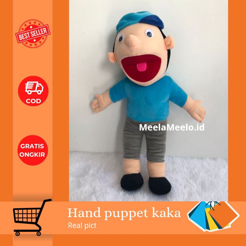 Jual Boneka Tangan Karakter Kakak Mainan Edukasi Anak /Buket Boneka ...