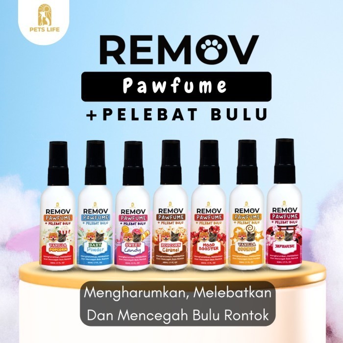 Jual Remov Pawfume 60ml - Parfum Hewan Kucing Anjing | Shopee Indonesia