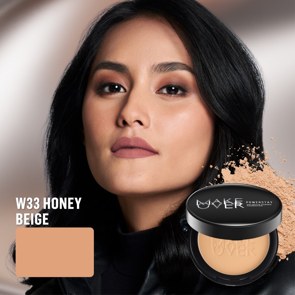 Jual MAKE OVER Powerstay 24H Matte Powder Foundation - Bedak padat ...