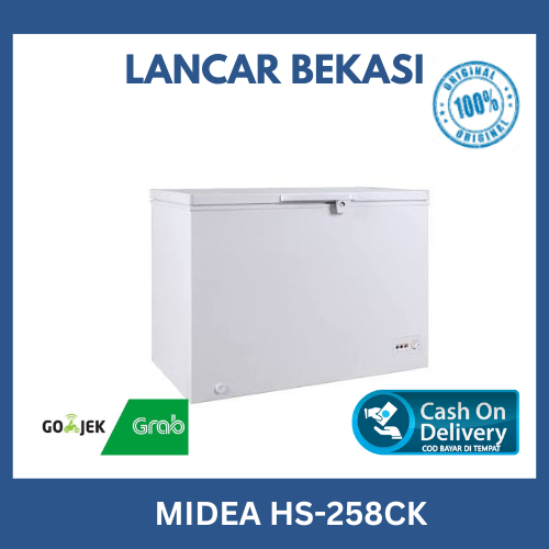 Jual MIDEA HS-258CK Chest Freezer 200L Freezer Box - GARANSI RESMI ...