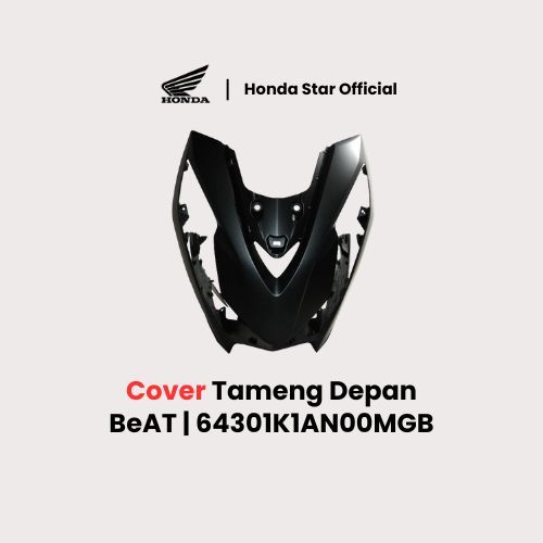 Jual BeAT K1A - Honda ORI Cover Front FR Tebeng Tameng Depan - HITAM ...