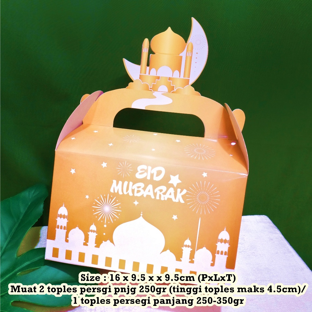 Jual Gable box idul fitri lebaran. dus kotak kue kering lebaran. kotak ...
